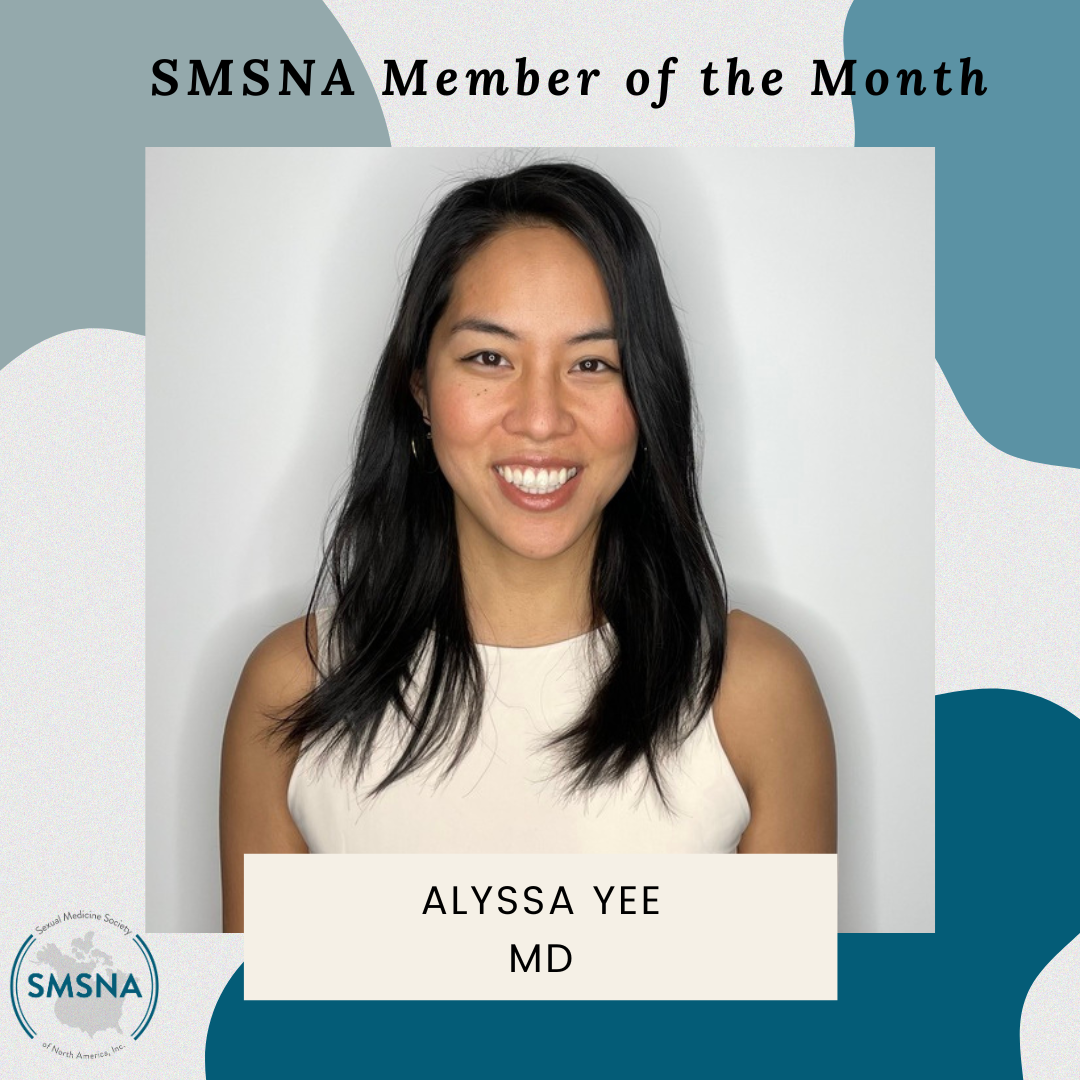 SMSNA - August Member of the Month: Dr. Alyssa Yee